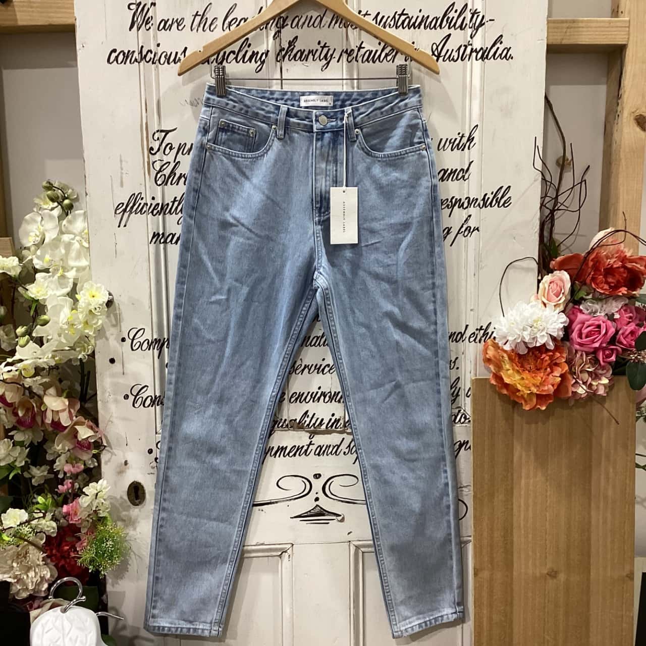 Assembly Label Brand! BNWT RRP $100 Womens Size 10 High-Waisted Jeans ...