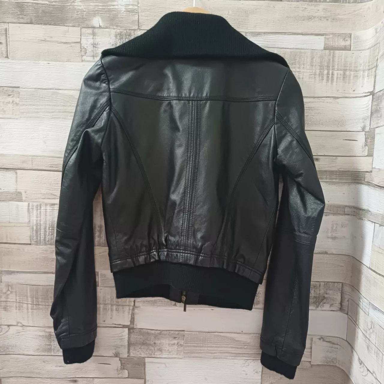 Mooloola Womens Leather Jacket Black - Size M(s) - New Without Tags ...