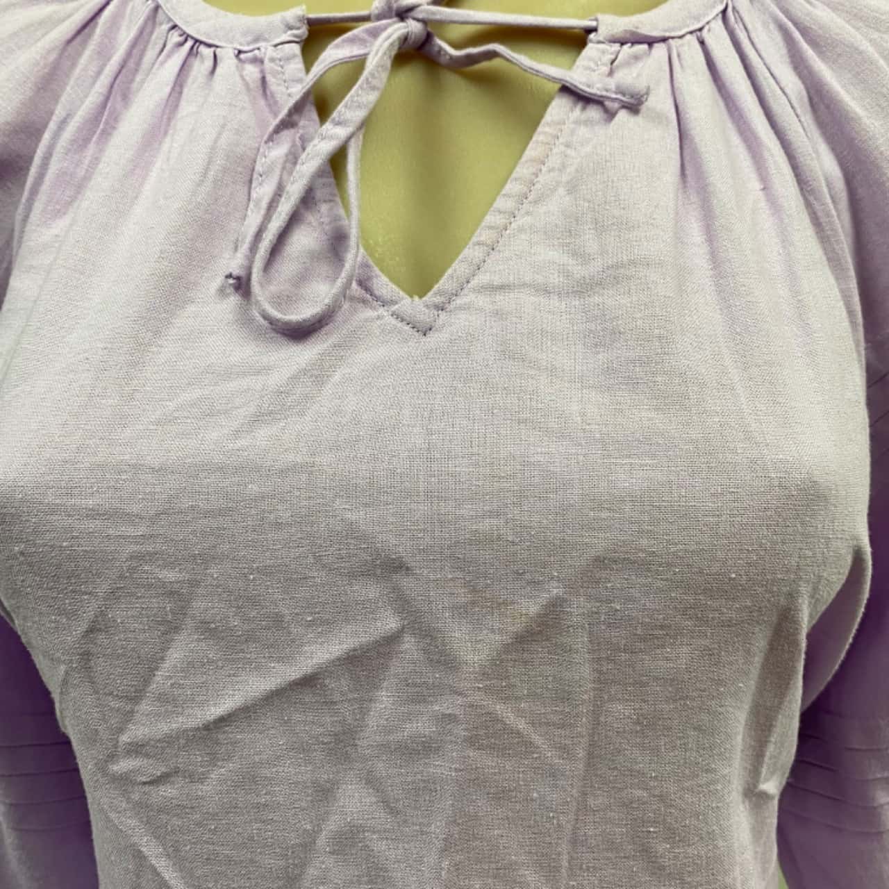 Sussans Purple Linen Flow Dress (s)