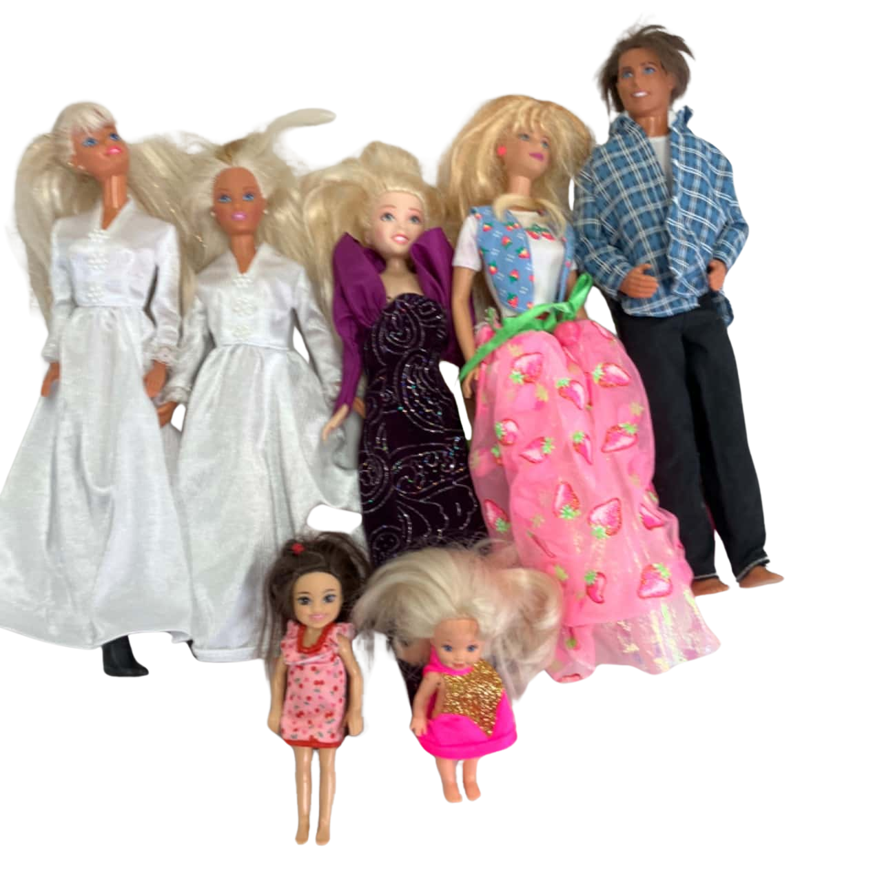 Barbie & Ken & Kelly Collection of Dolls