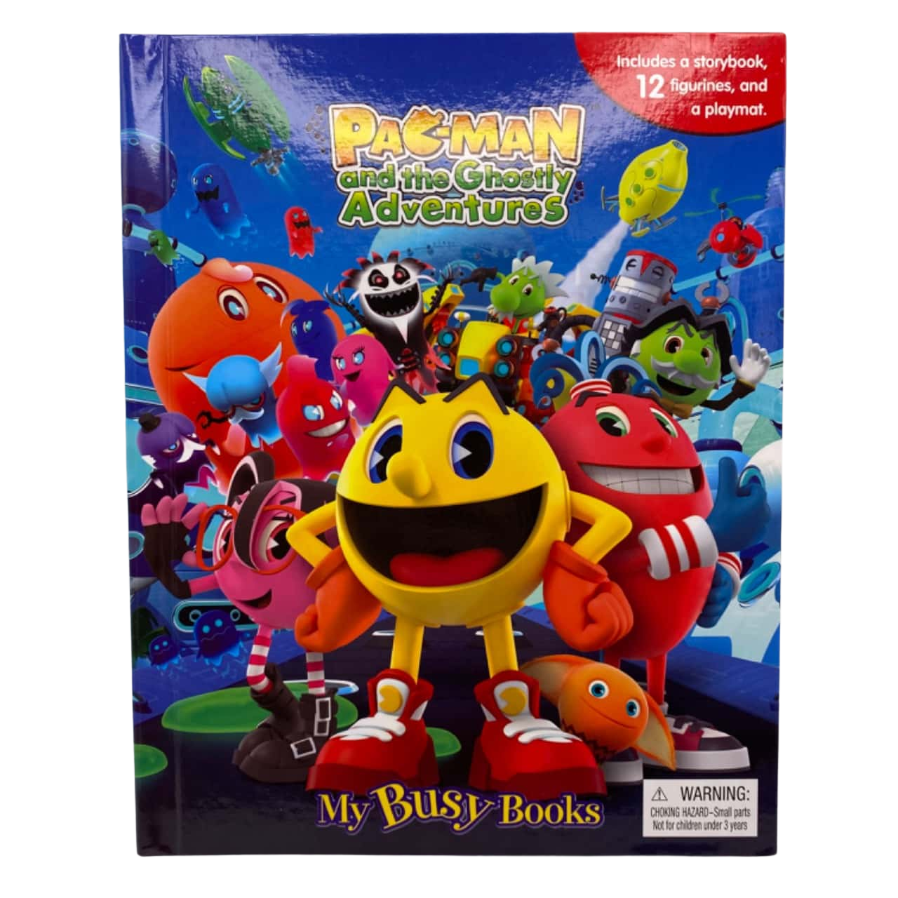 My Busy Books Pac-Man and the Ghostly Adventure Includes Storybook, 12 ...