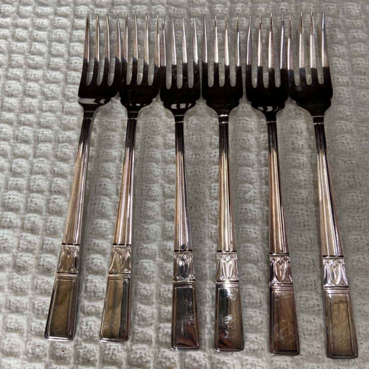 Antique Silver Plated, Knife and Fork Cutlery Set (s)