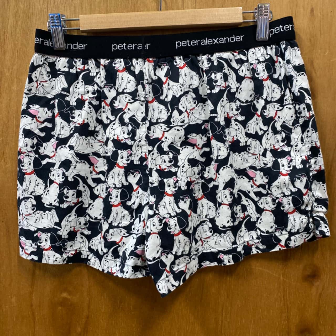 Peter Alexander 101 Dalmatians Print Boxers Size M(s)