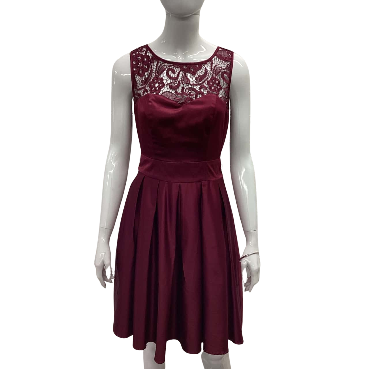 Review - Womens Maroon Formal Dress (s)