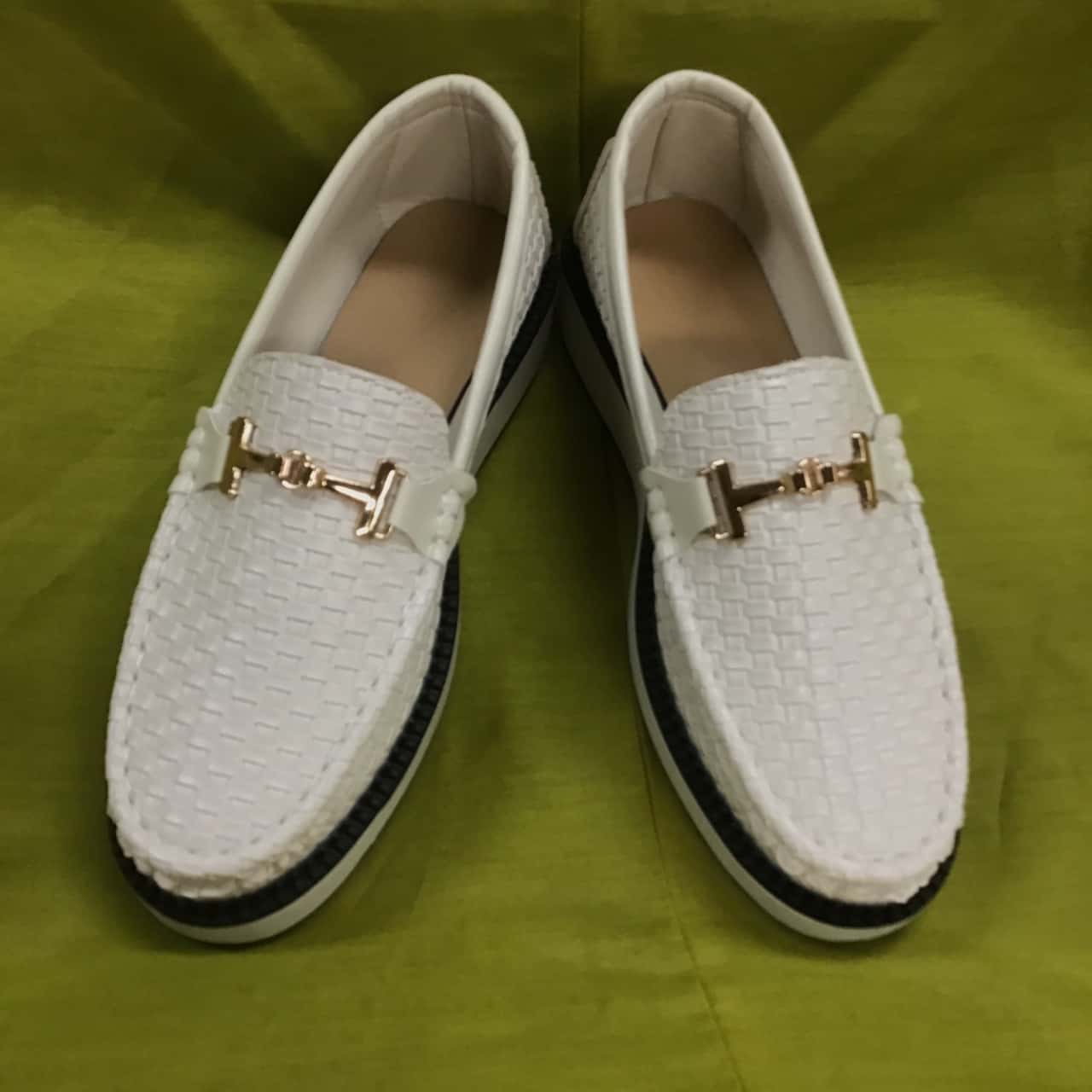 Ladies , Shoes , Cream/ Black Trim