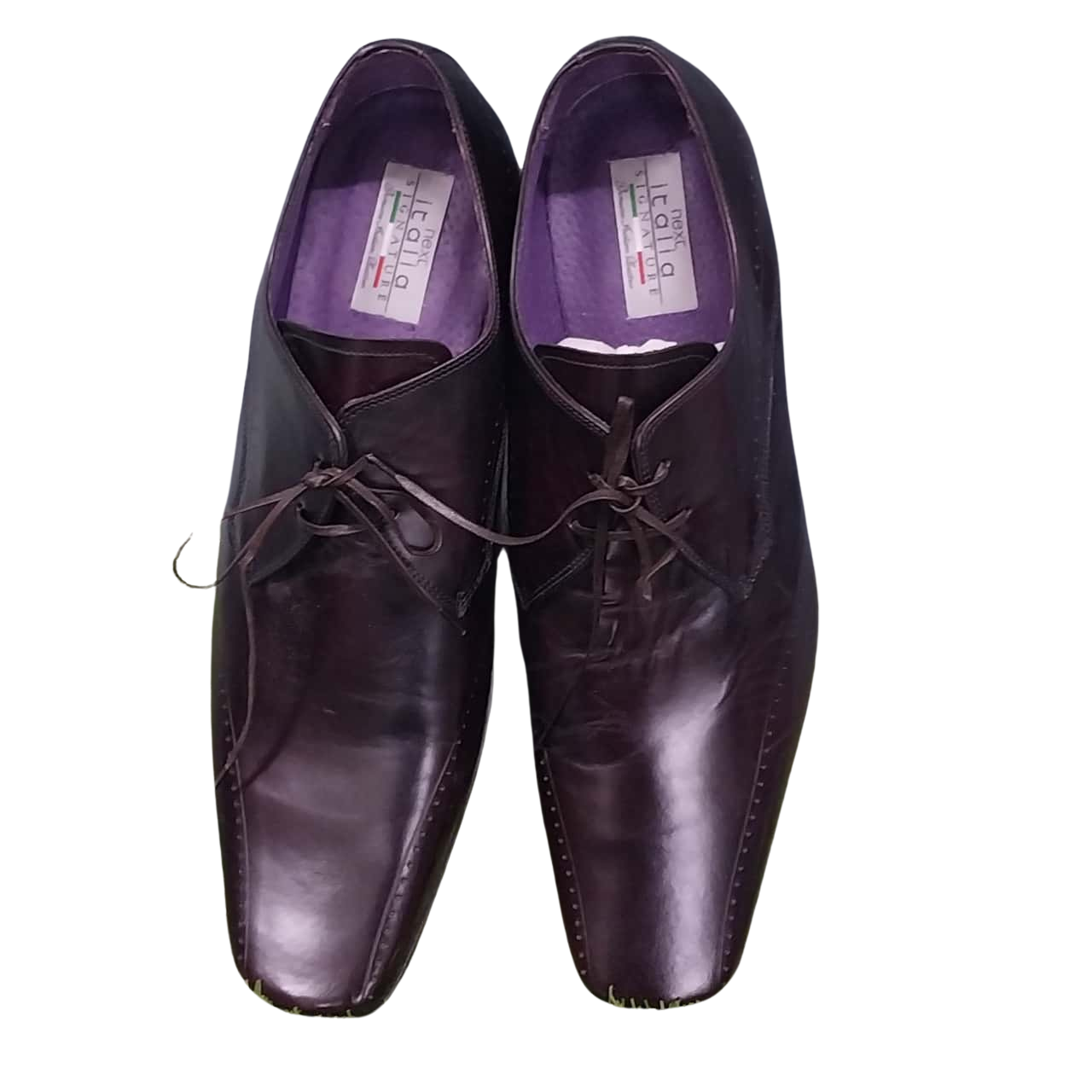 NEXT - Men's shoes, Size 44, Black,leather. Used as new.