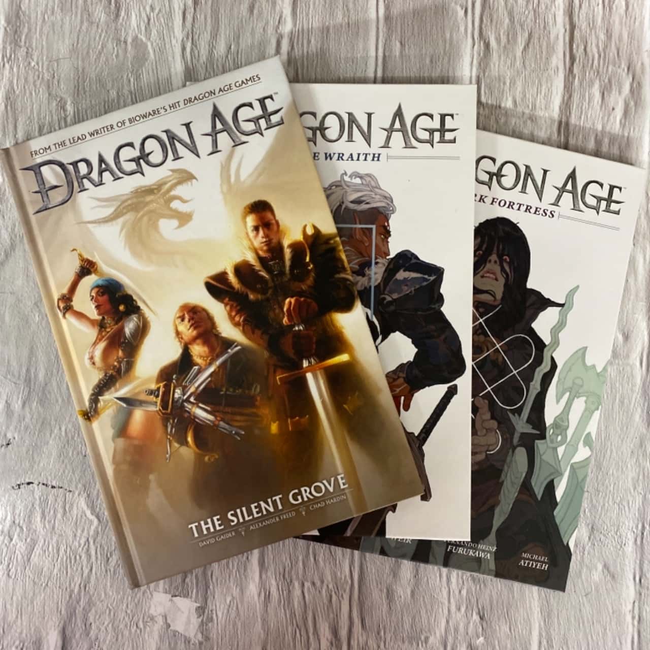 Dragon Age Comic Book Graphic Novels 3 Volumes