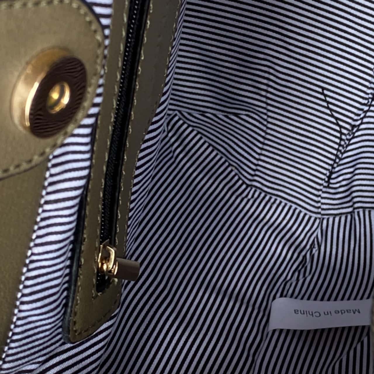 Louenhide Womens Mia Bucket style Handbag Khaki (s)