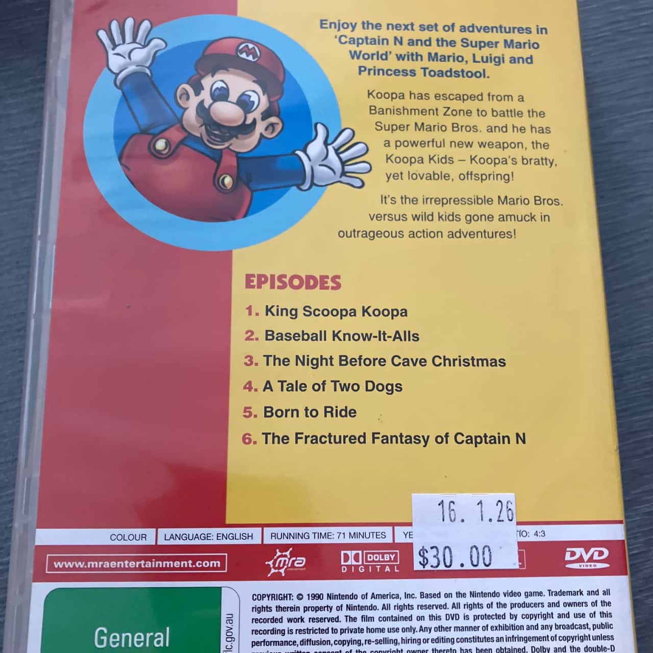 Super Mario World 1991 volume 1-3