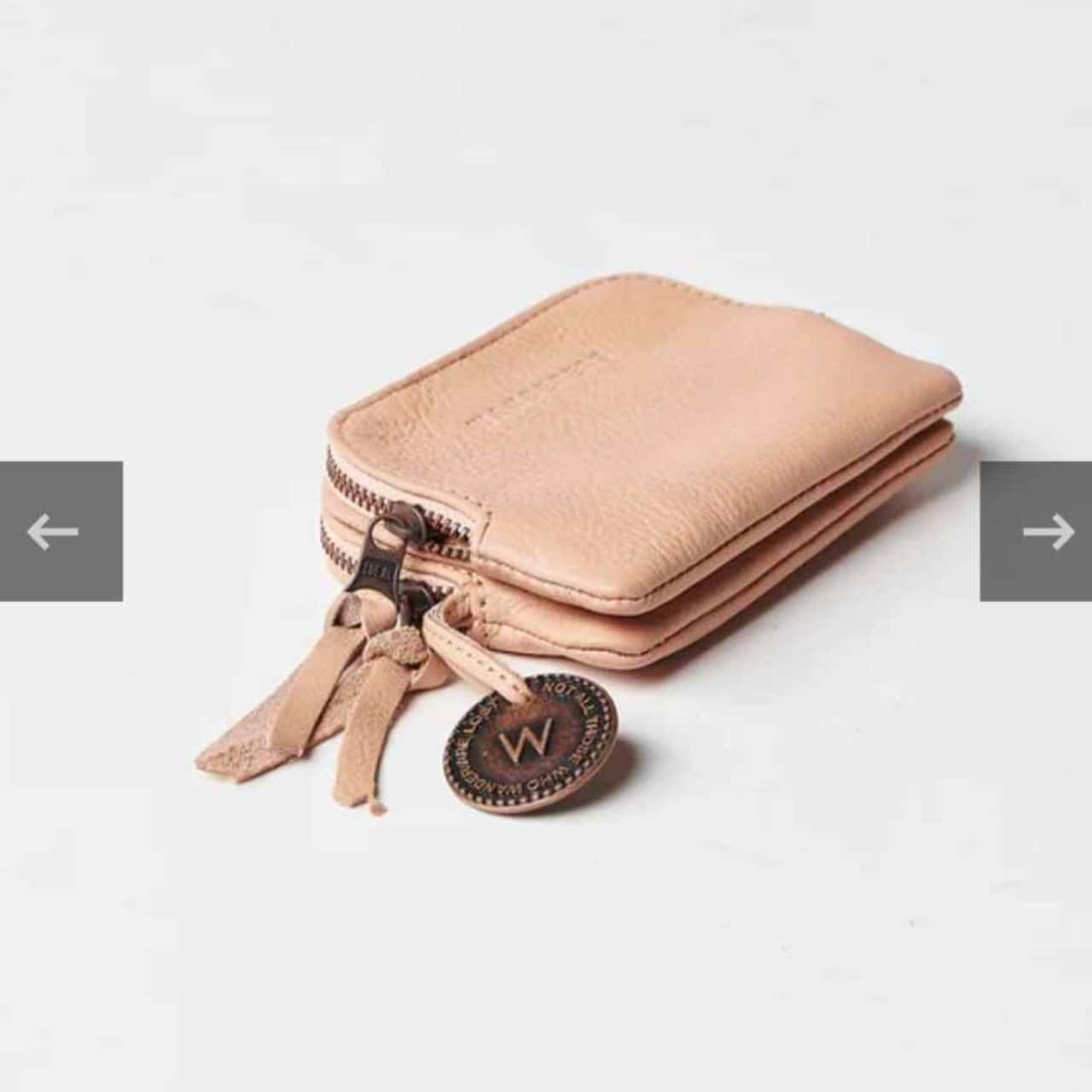 The Wanderers Venetian Card Wallet, color Blush