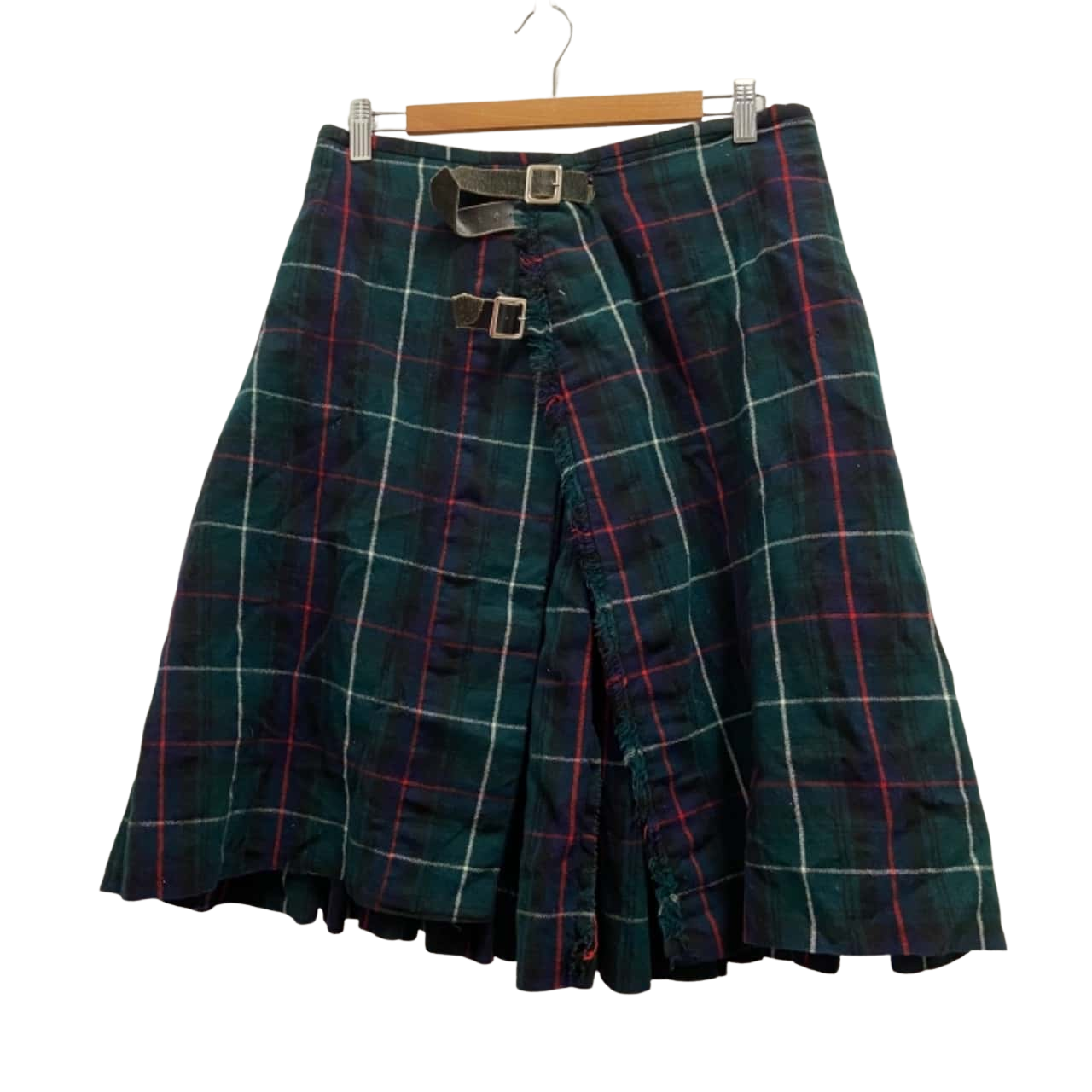 Mcerwens of Perth Scotland Kilt Mens Checked / Green (s)