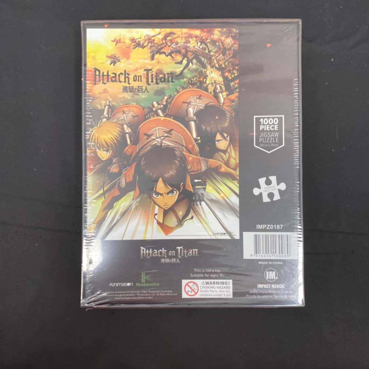 Attack on Titan 1000 jigsaw puzzle sealed (s)