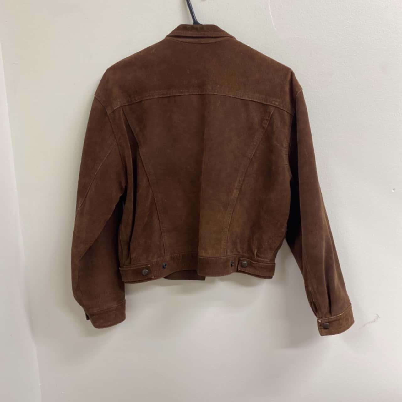 Sportsgirl Womens Size M Brown pig skin denim style jacket