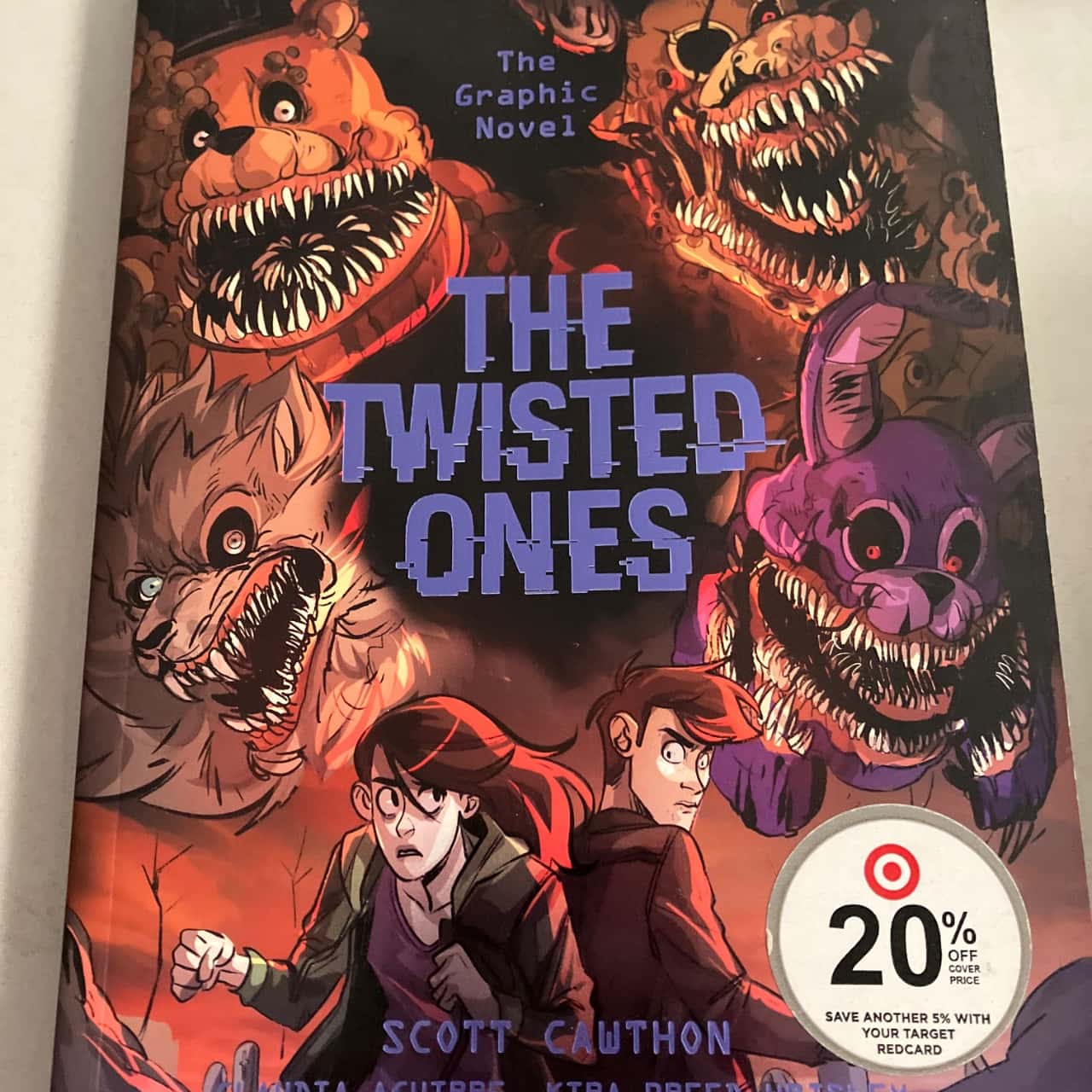 Five nights at Freddy’s the twisted ones graphic novel