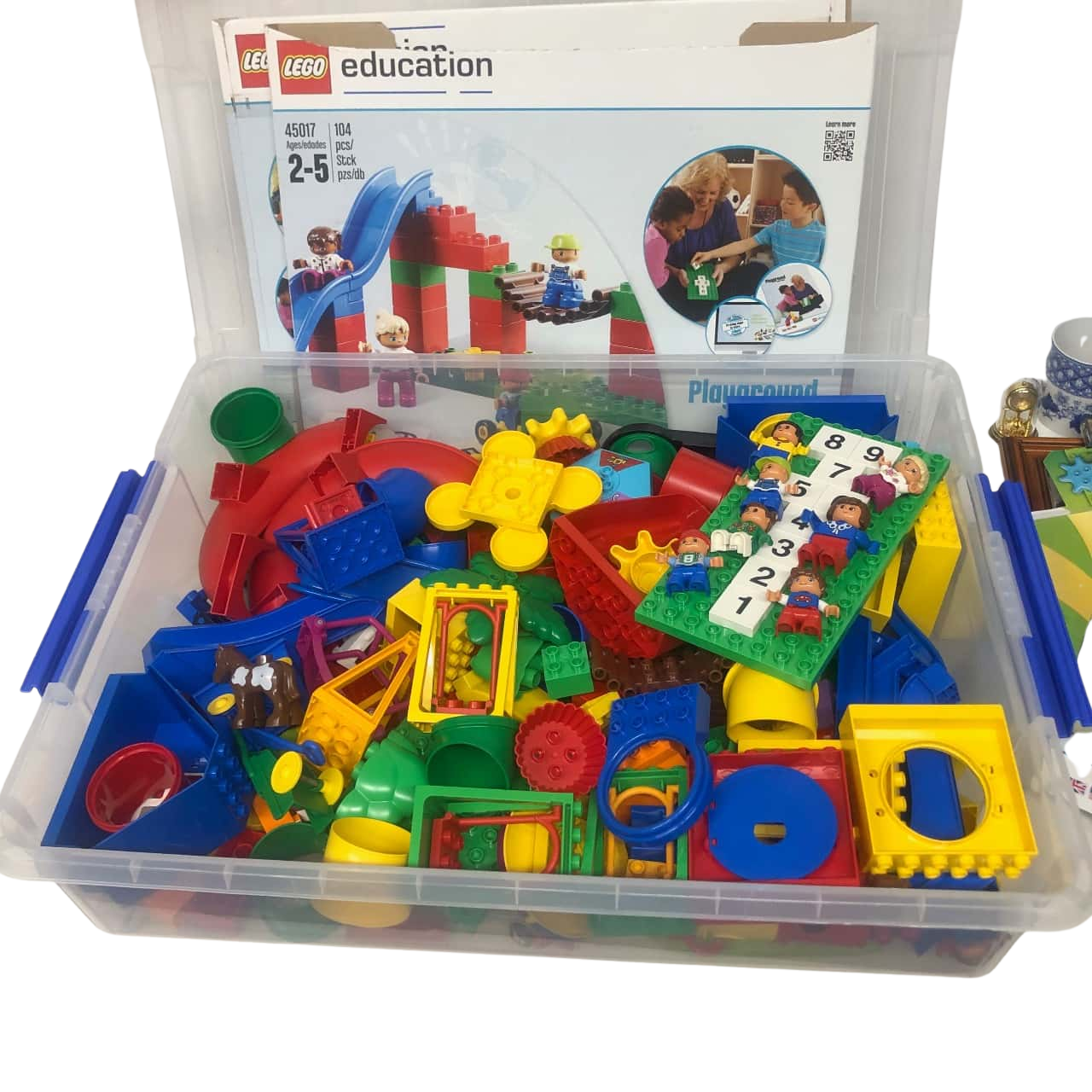 Lego/Duplo - 45017 Playground & 10845 Learn to Turn /Container Set(s)
