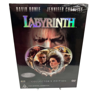 BRAND NEW! LABYRINTH DVD David Bowie Movie Collectors Edition