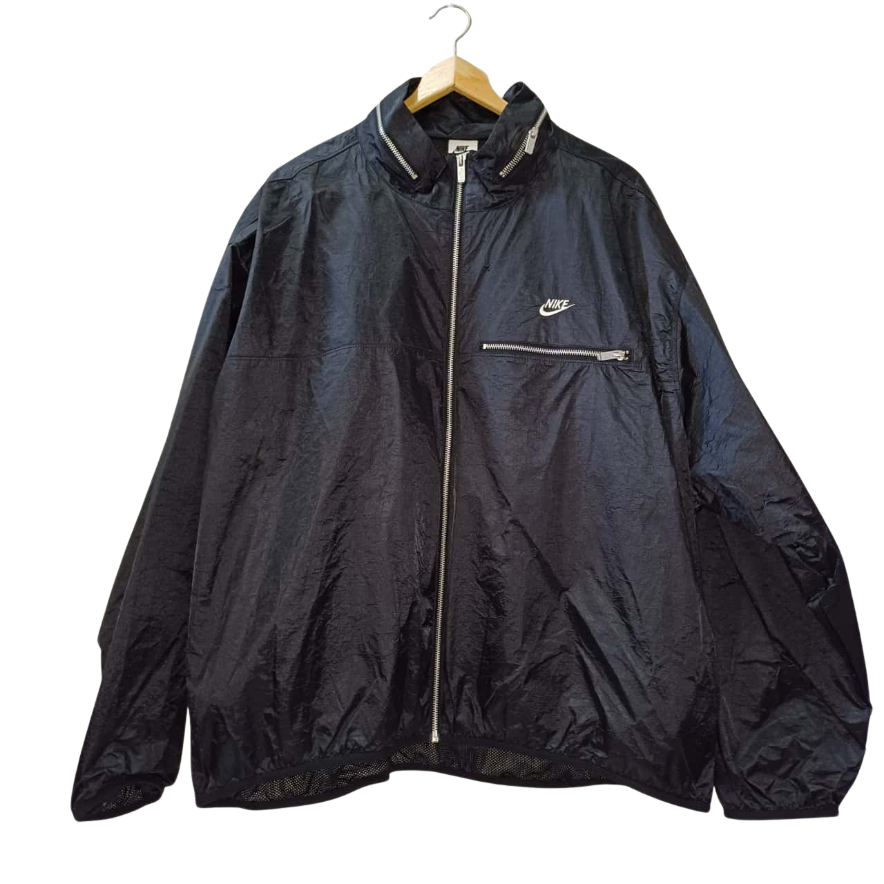 NIKE Size: XXL Nylon Polyurethane Mix $170 Retail Tag Jacket Sportswear ...