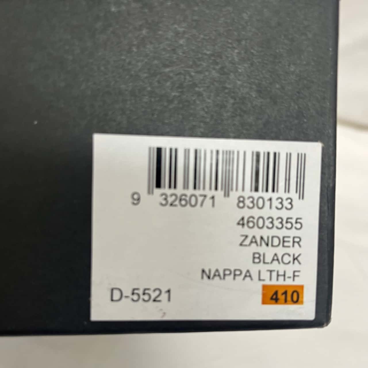 Zander Black lace up Boots Size 9(s)