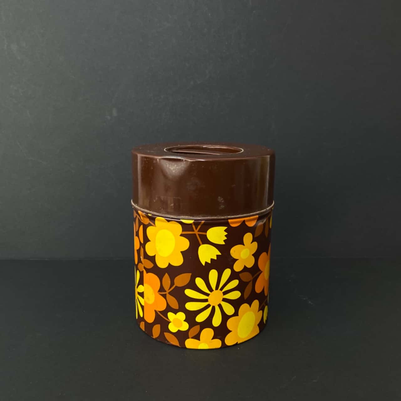 Vintage Flower Power Kitchen Canisters (s)