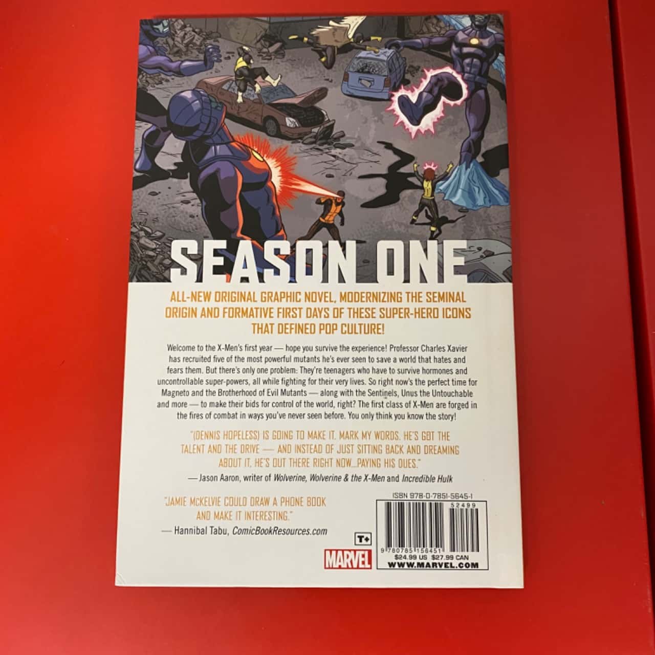 MARVEL X -Men Season One Hardback Book