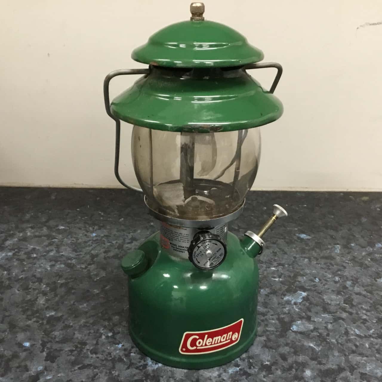 Coleman Lantern Model 200A700 Green 1 Mantle