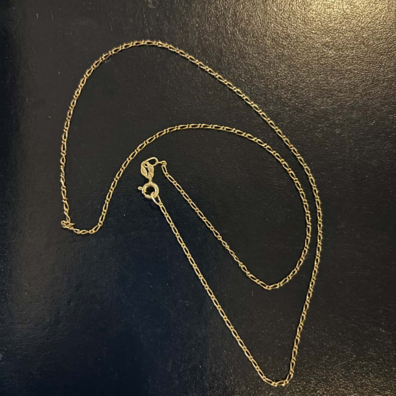 Fine Sterling Silver Chain - fancy curb link