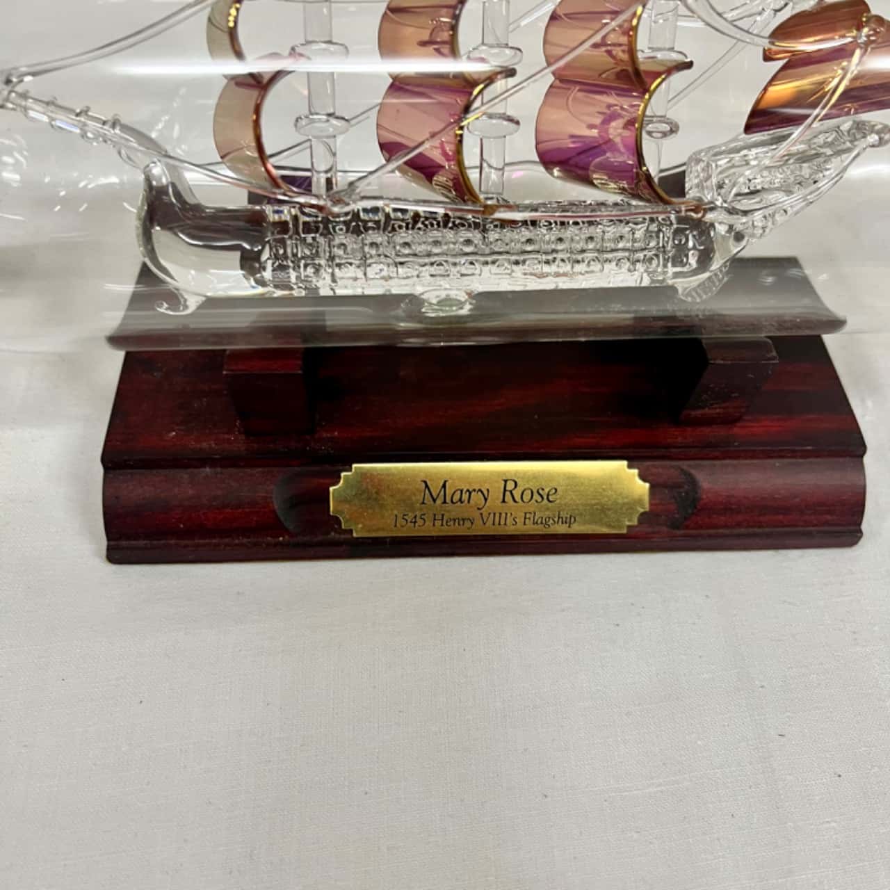 Mayflower Glass-Mary Rose 1545 Henry VIII’s Flagship(s)