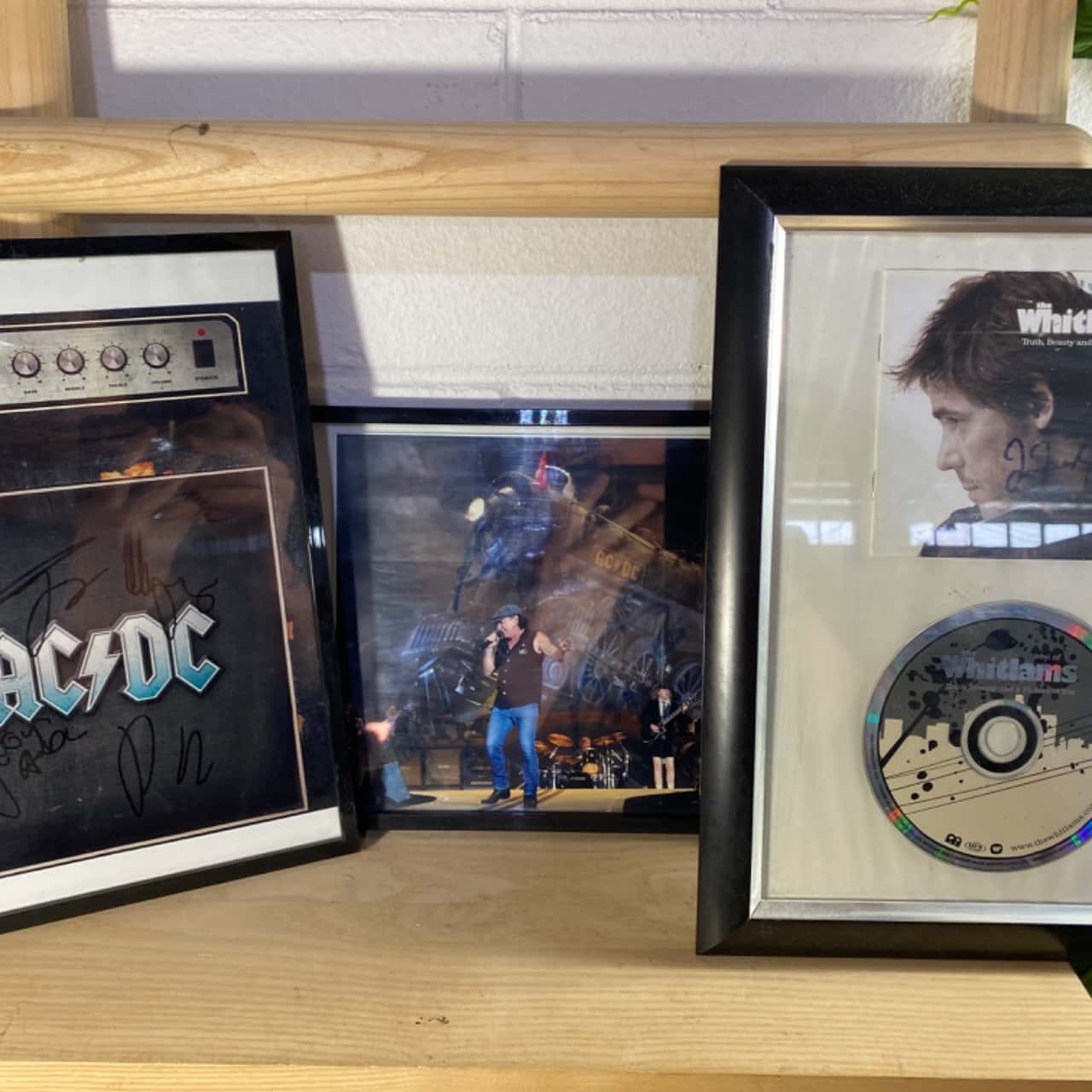 6 Signed Classic Rock Frames(s)