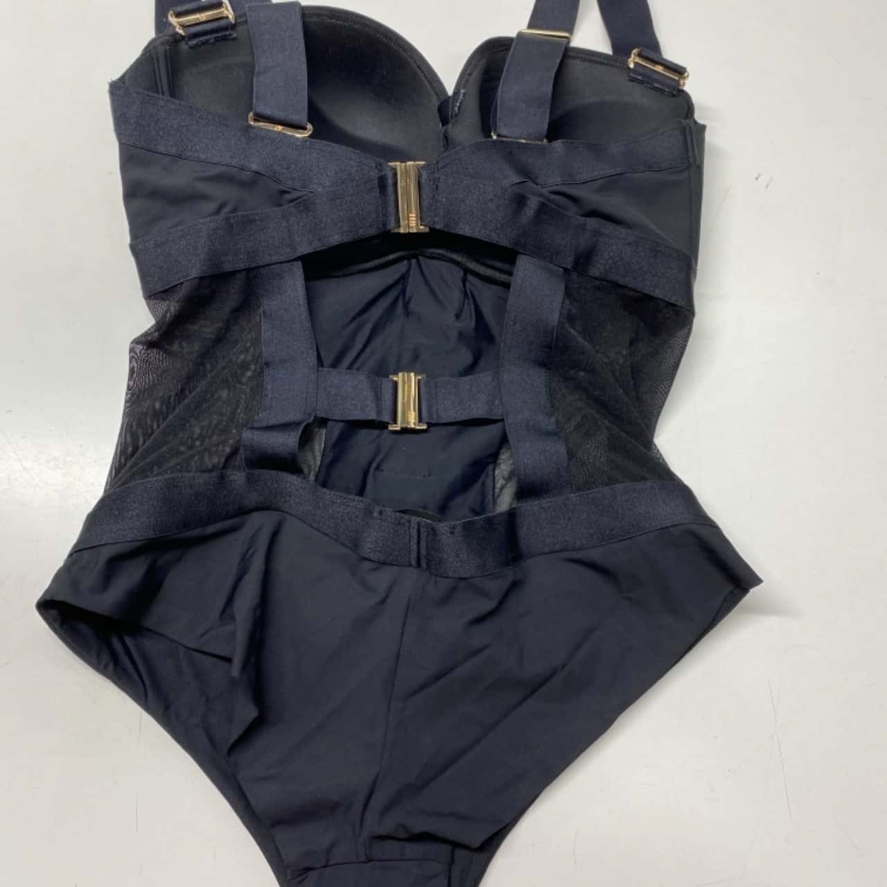 Honey Birdette Size 12 DD Black play suit (s)