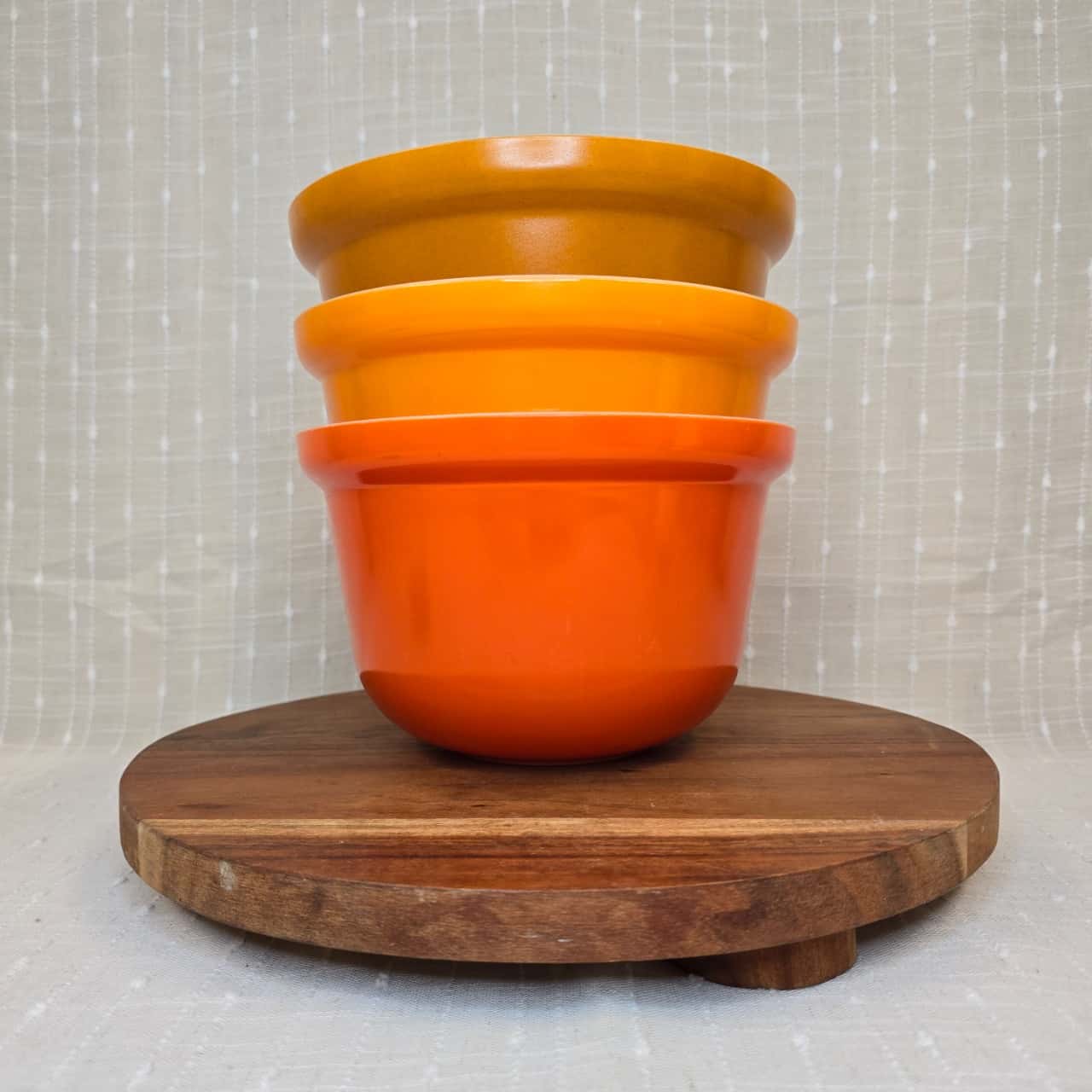 Vintage Pyrex Crown Casserole Dishes x3