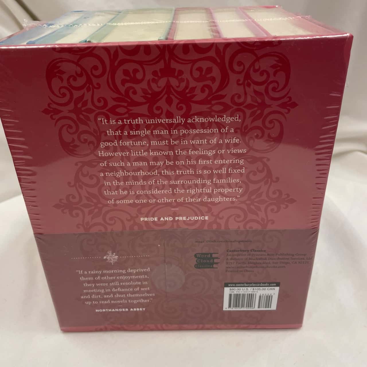 The complete Jane Austen word cloud classics(s)