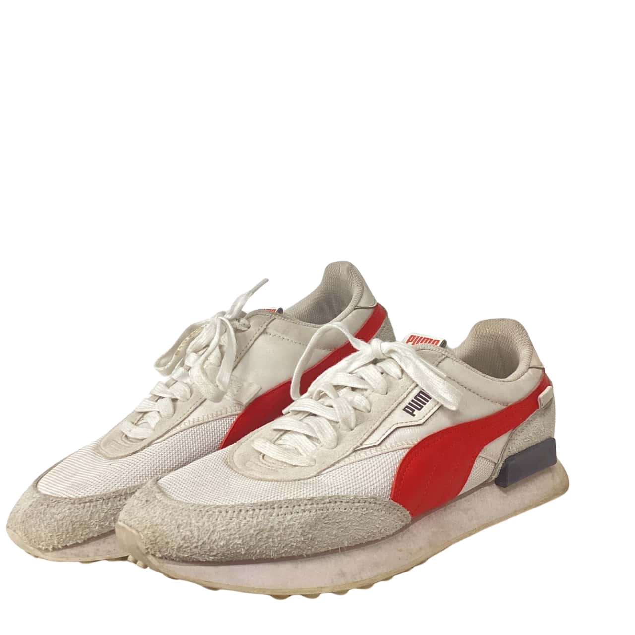 Puma future rider Men's Size US10 Red / White