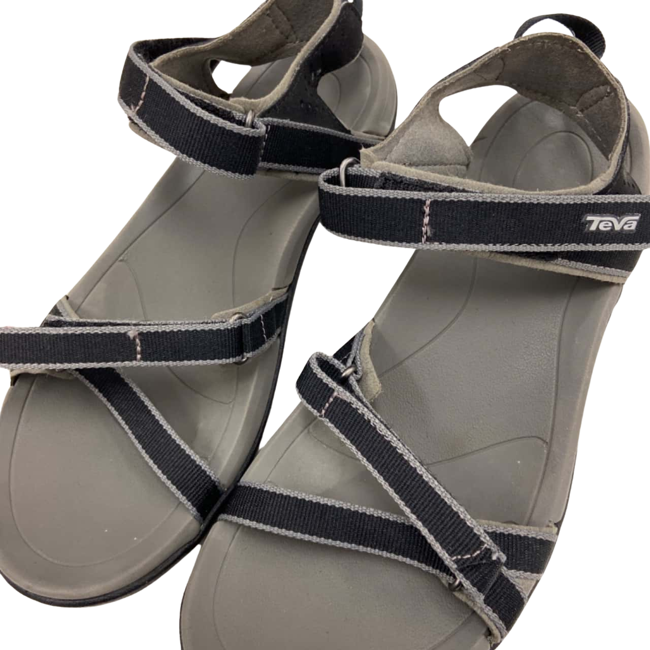 Teva brand new Size 9 Black / Grey sandals