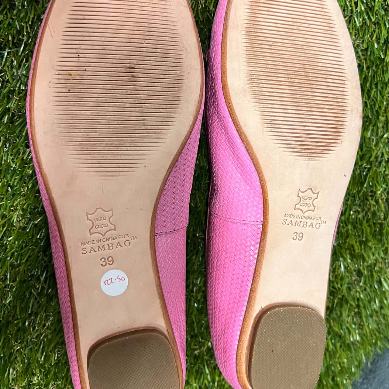 Sambag Womens Size 39 Pink ballet flat(s) - Used Very Good | Salvos Stores