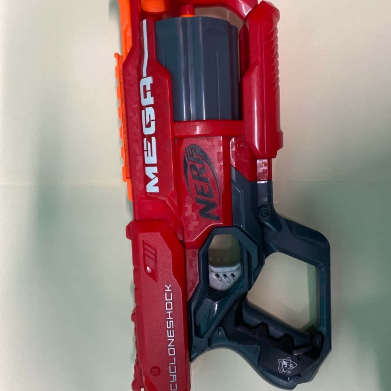 Reduced Nerf cyclone shock mega -no darts