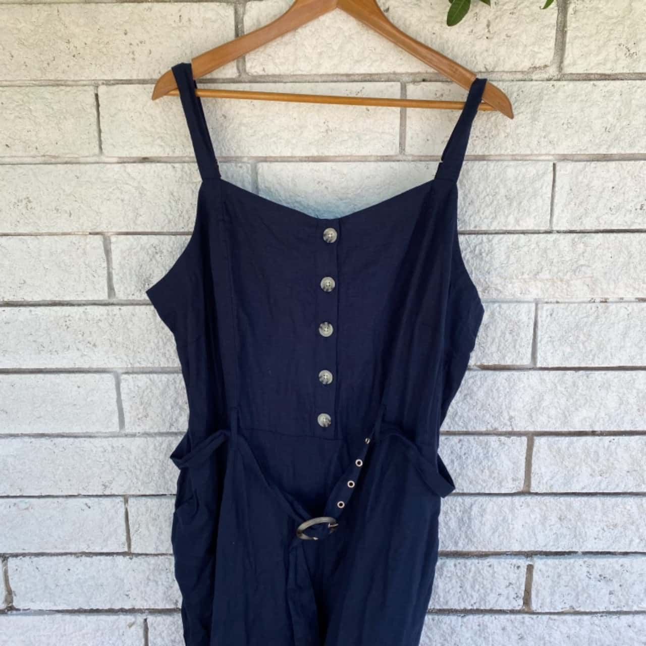 beme Women's Blue Jumpsuit Size 22(s)
