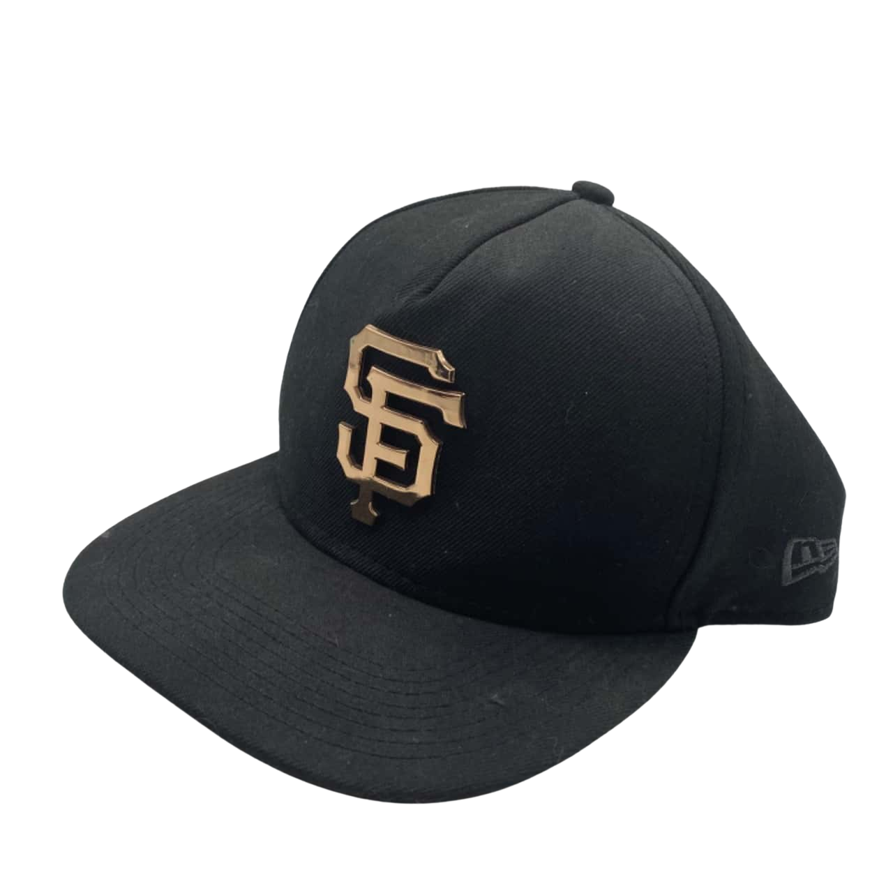 9 Fifty Mens Size M Black San Francisco Cap with Adjustable Back ...