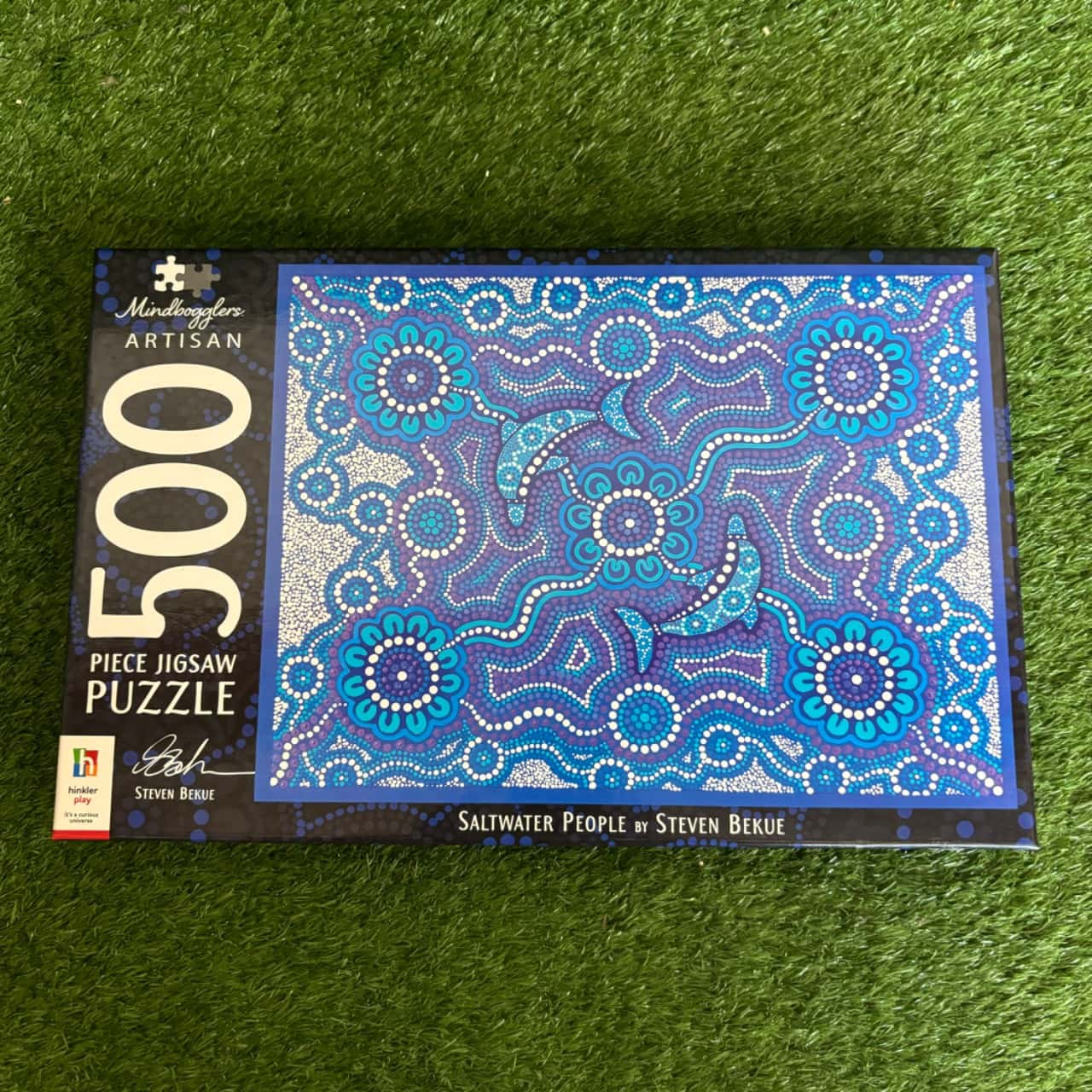 500-Piece Mindbogglers “Saltwater People” Artisan Jigsaw Puzzle,