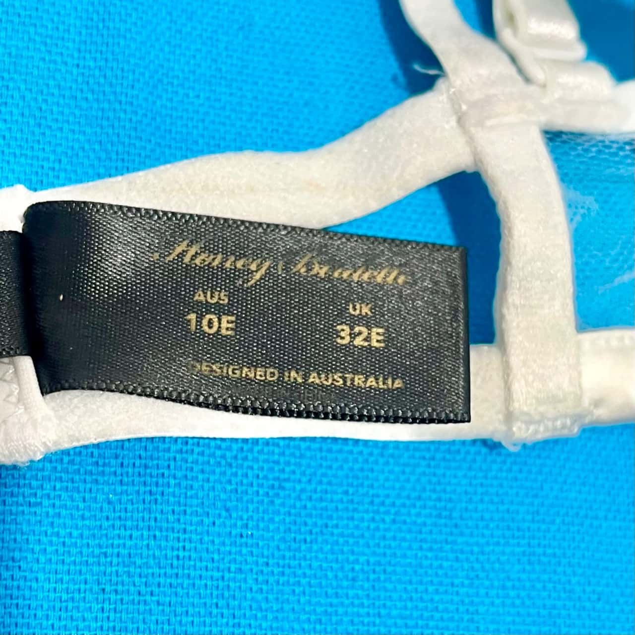 Honey Birdette “Jessica” Ivory Bra Size 10 E & BNWT Jessica Ivory Thong ...