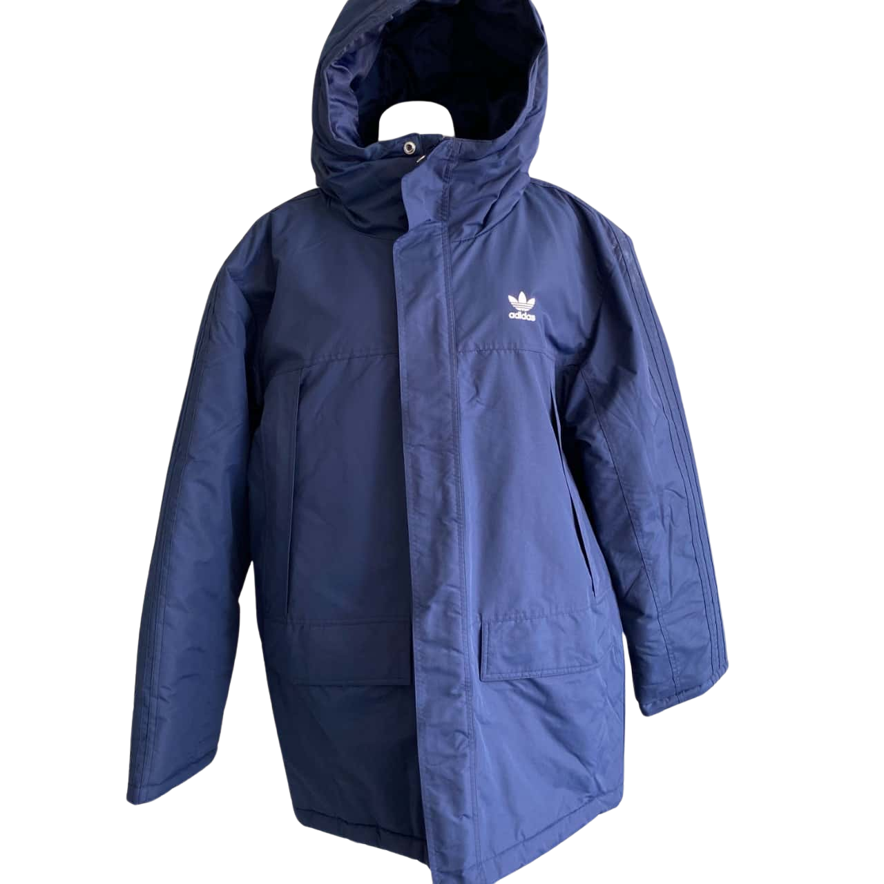 Adidas Unisex Size XL Parker Jacket Blue(s)