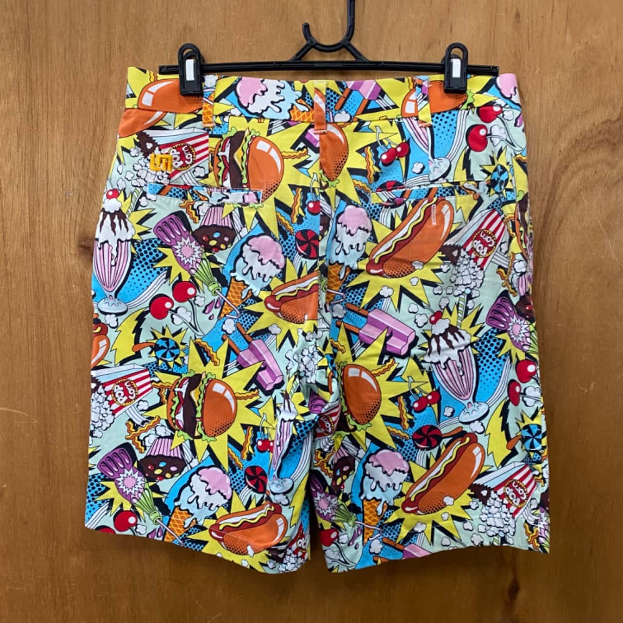 Carnival Food Print Shorts Size M/L(s)