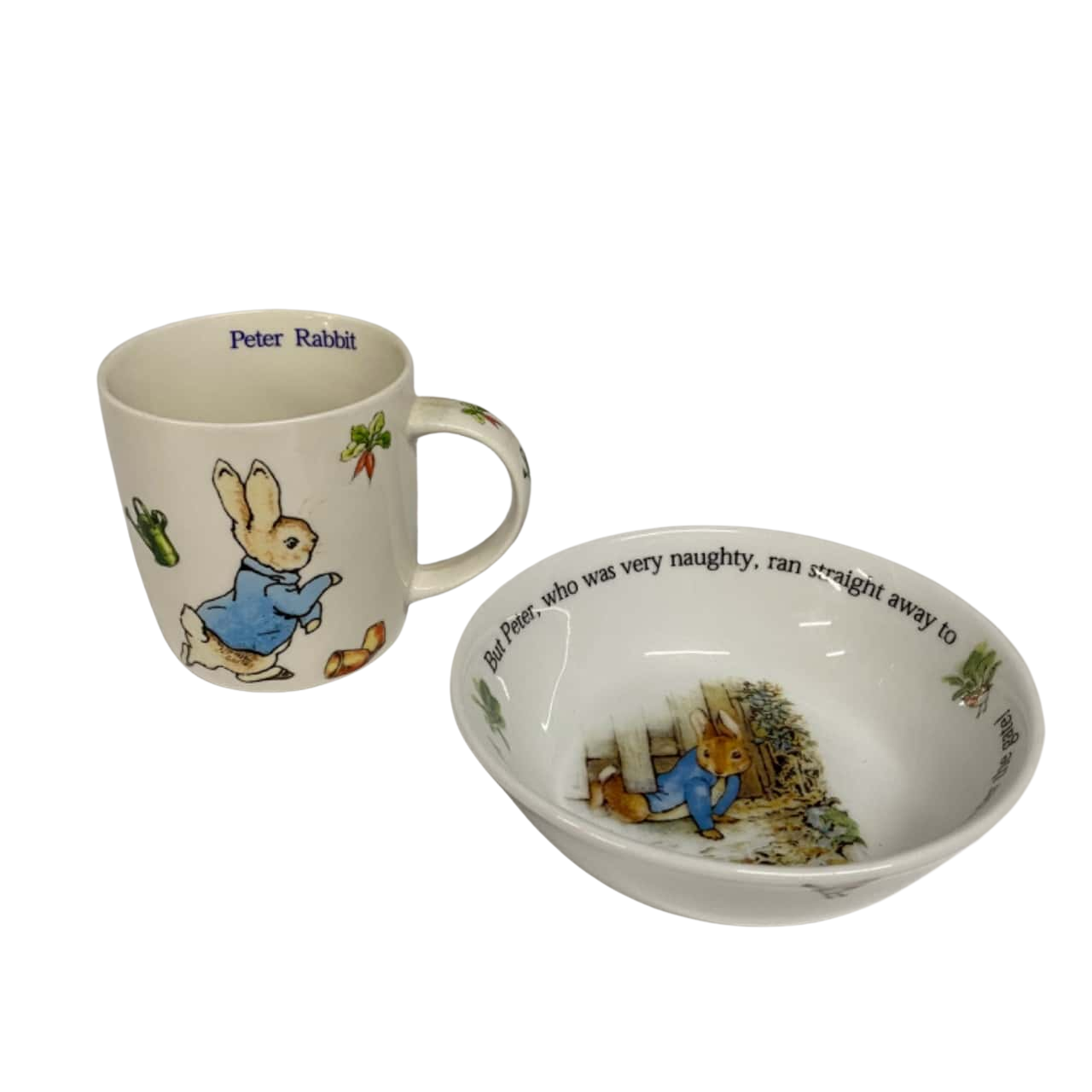 Peter Rabbit Mug & Bowl