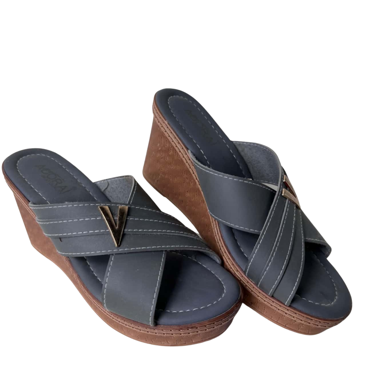 Adora Womens Size 6 Grey Sandals