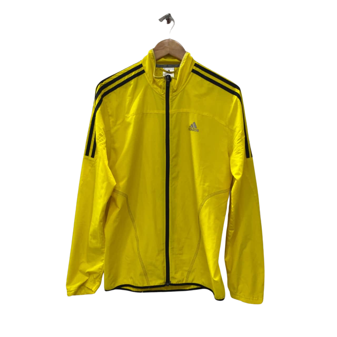 Adidas Mens Size S Yellow & Black Running Jacket(s)