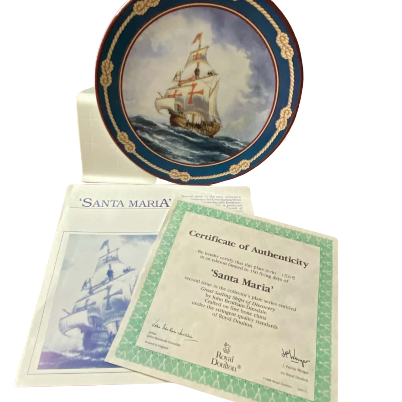 Royal Doulton "Santa Marie" Plate (s)