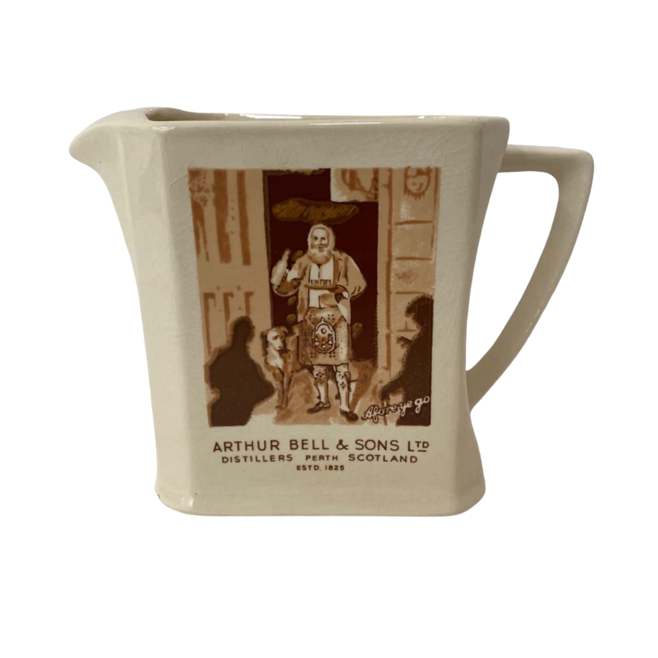 Arthur Bell & Sons Jug - Wade England(s)