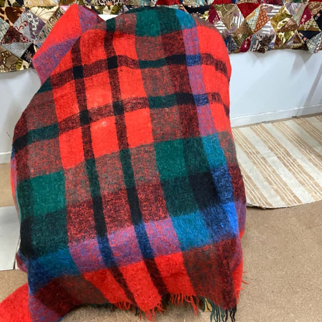 Vintage Myer Mohair & Lustre Wool Throw(s)