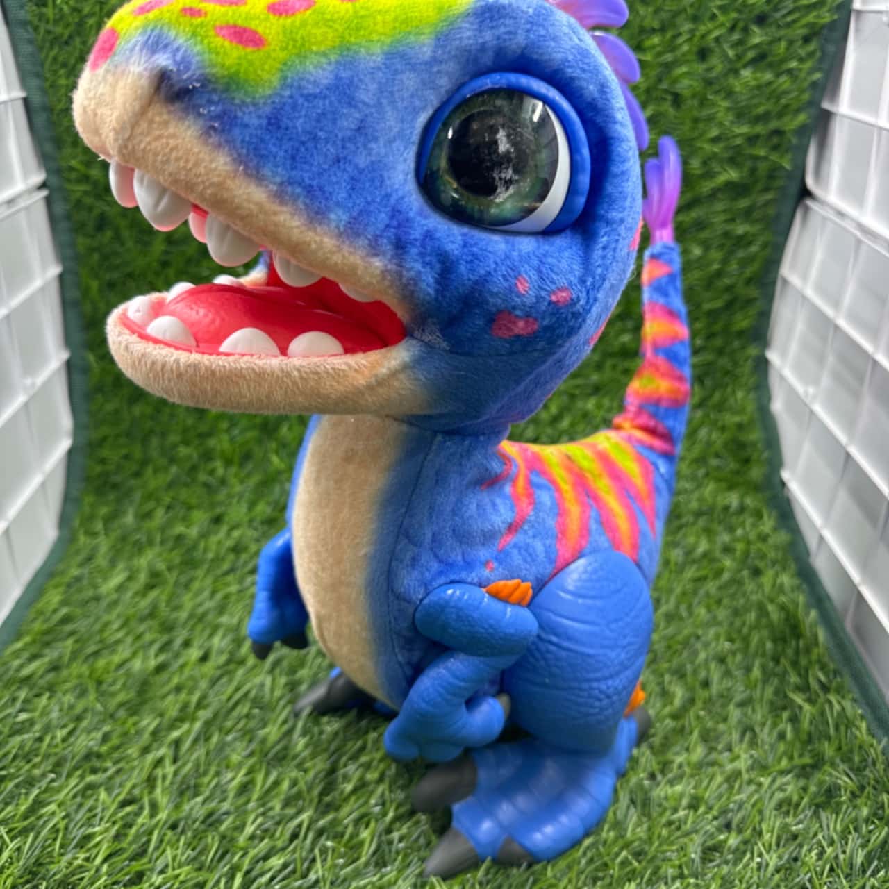 Fur real friends colourful dinosaur