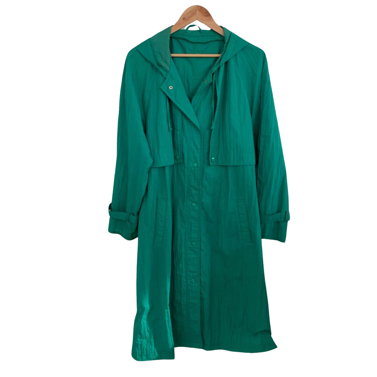 Dannimac Vintage 80s Green Raincoat(s) - Used Very Good | Salvos Stores