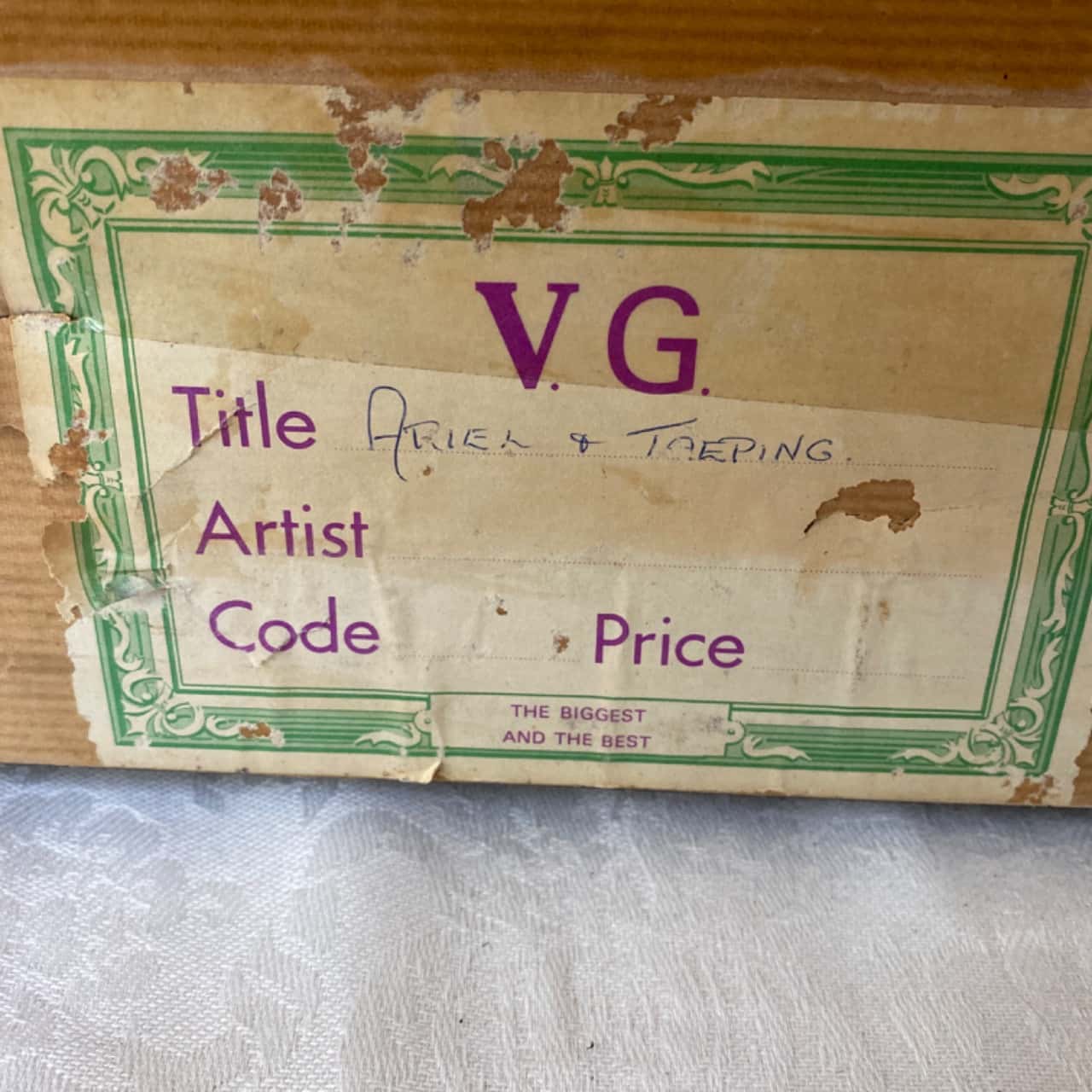 Ariel & Taeping Print by Montague Dawson